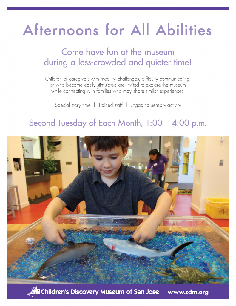 Afternoons for All Abilities - Children’s Discovery Museum of San Jose